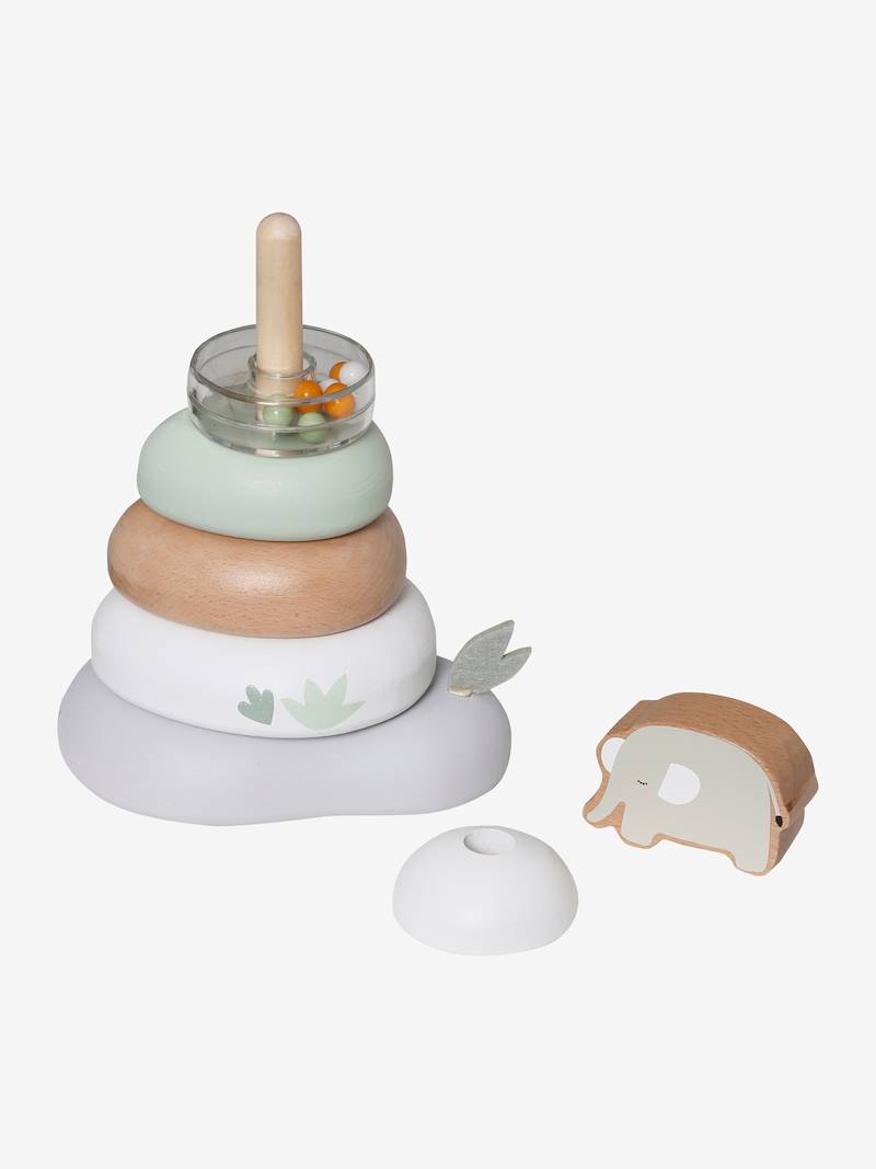 Early Learning Toy: Stackable Pyramid in Wood, Hanoi - FSC® Certified ...