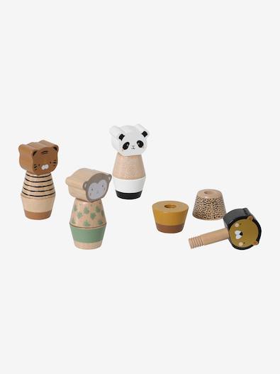 Screw-On Animals Game - Wood FSC® Certified - wood/multi, Toys