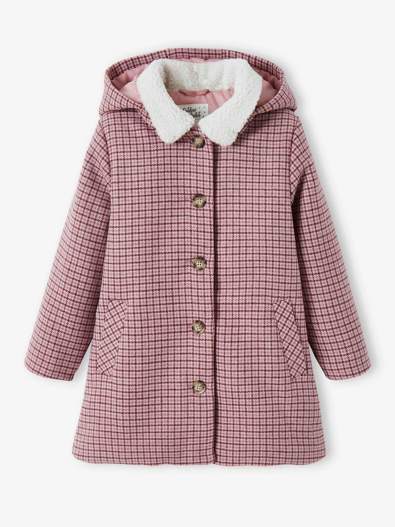 Girls Wool Coats - Online French Coats for Kids on Vertbaudet.com