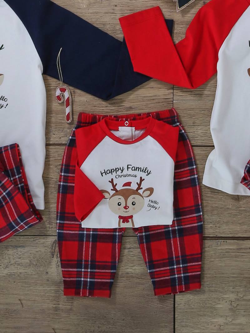 Christmas Special Pyjamas for Babies - ecru, Baby