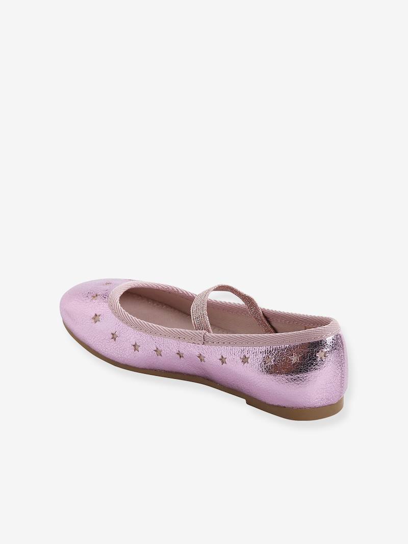 Iridescent Mary Jane Shoes for Girls - gold, Shoes
