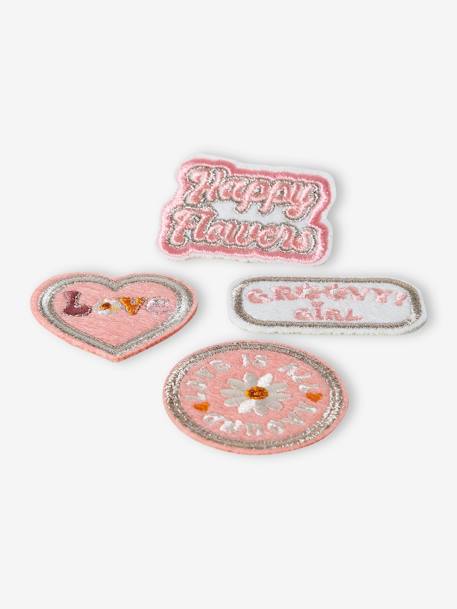 Girls Iron-on Patches - Kids Clothes patch - vertbaudet