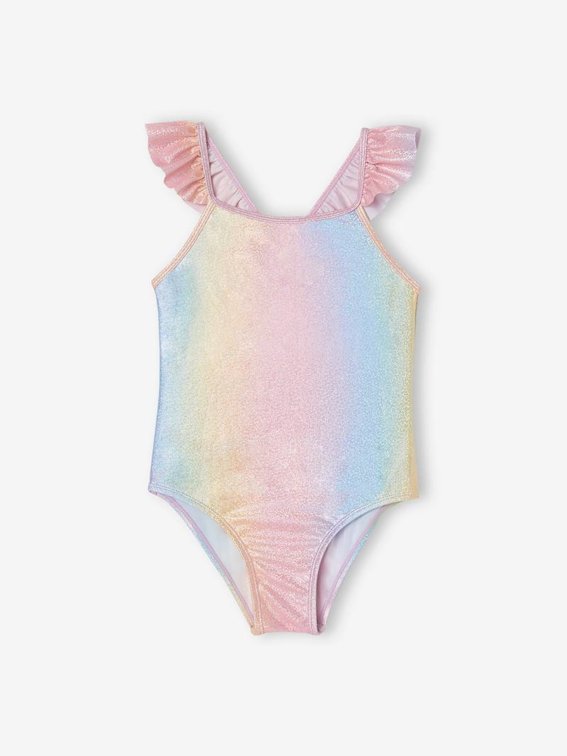 Glitter Swimsuit for Girls - rose, Girls