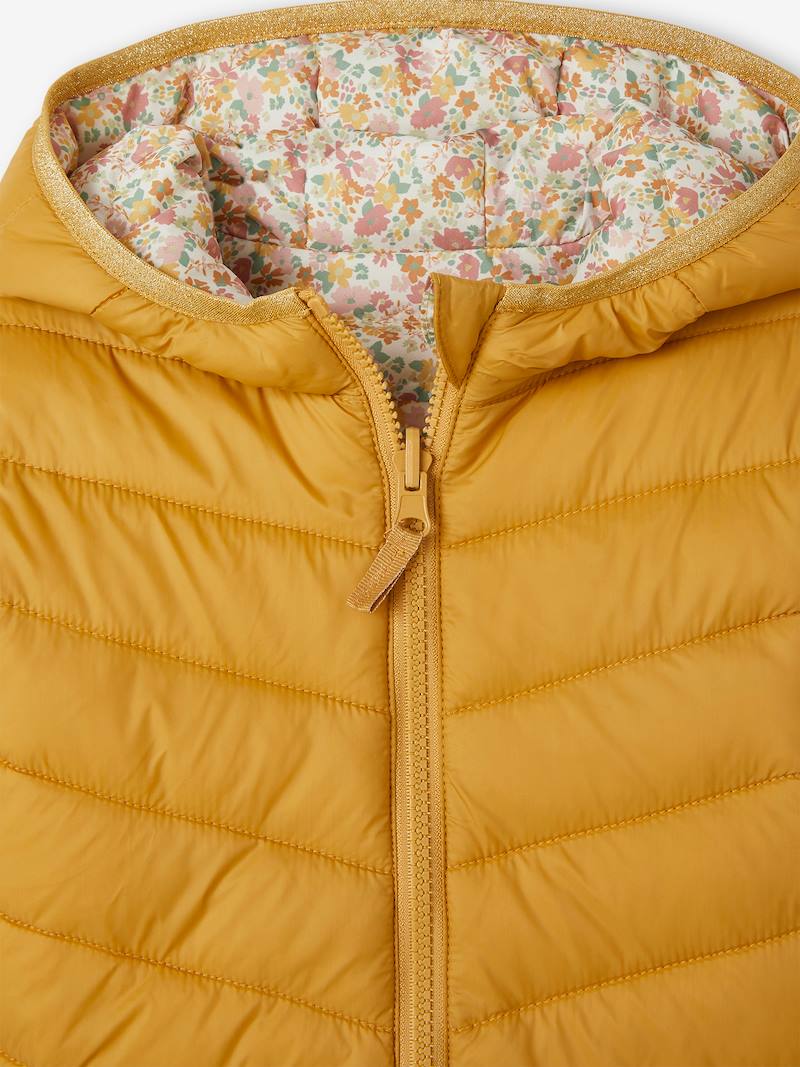 Reversible Lightweight Padded Jacket with Padding in Recycled Polyester ...