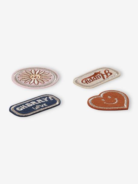 Girls Iron-on Patches - Kids Clothes patch - vertbaudet