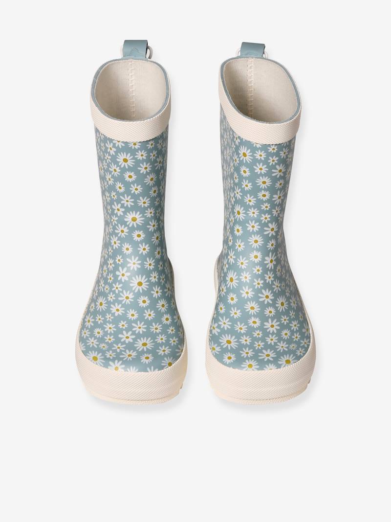 Printed Natural Rubber Wellies for Children, Designed for Autonomy ...