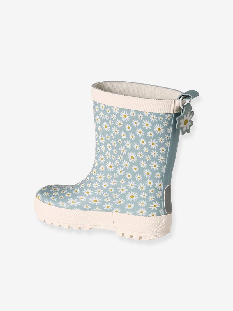 Printed Natural Rubber Wellies for Children, Designed for Autonomy ...