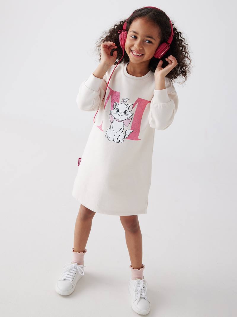 Marie Jumper Dress for Girls, Disney® The Aristocats - pale pink, Girls