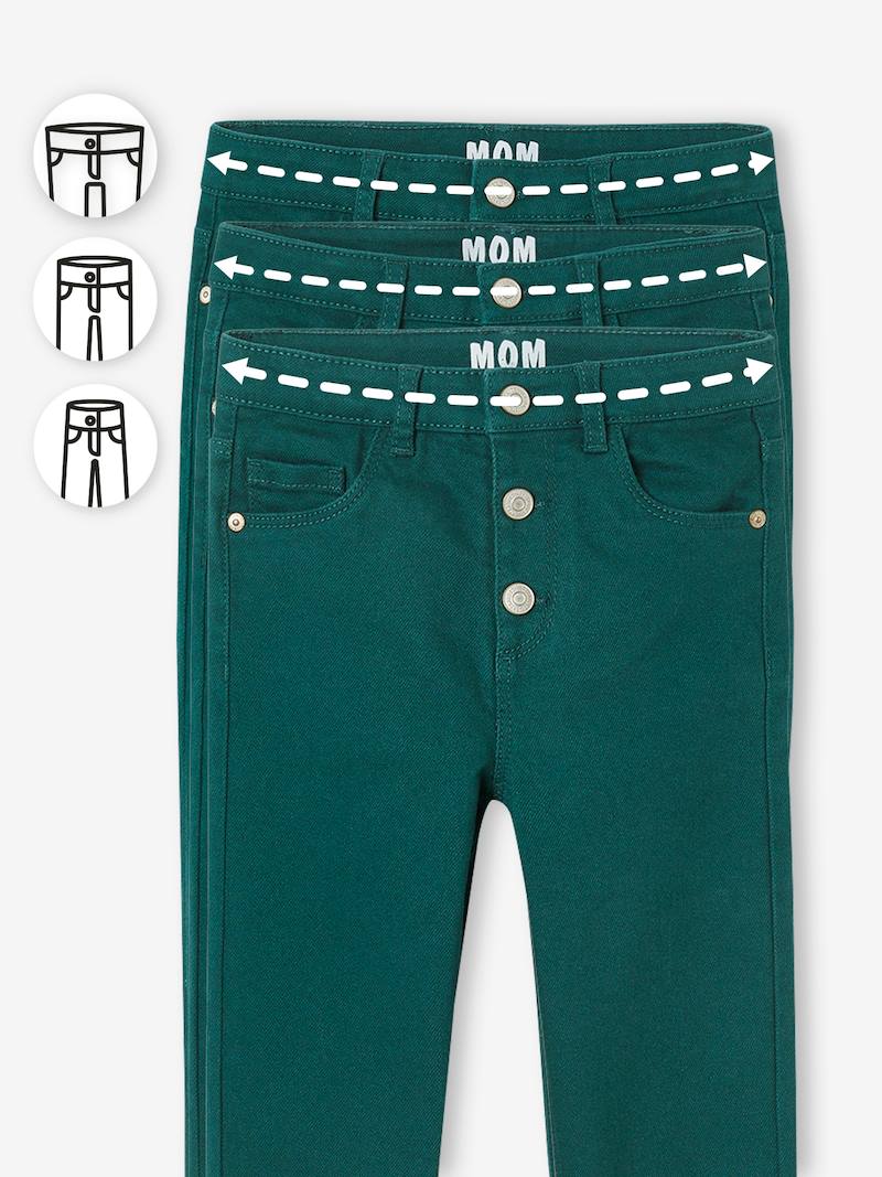 NARROW Hip, Mom Fit MorphologiK Trousers,for Girls - ink blue, Girls