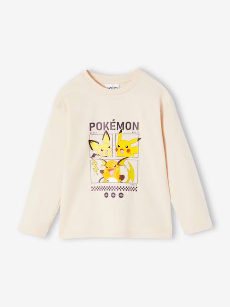 Pikachu Evolution Top for Boys, by Pokemon® - sandy beige, Boys