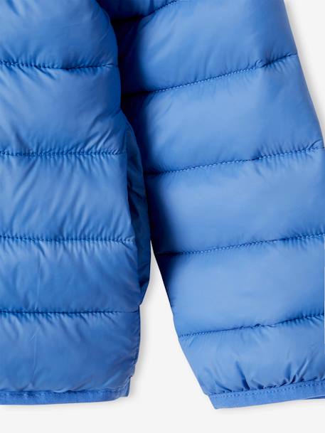 Light Padded Jacket with Hood for Boys - denim blue, Boys