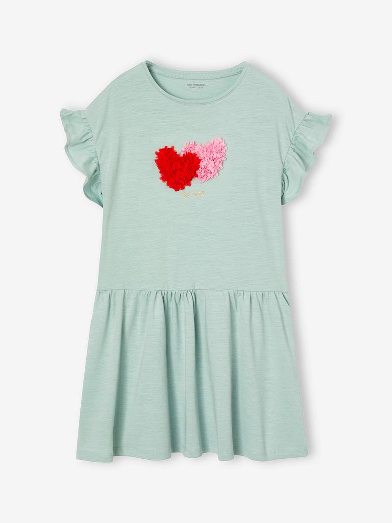 Fancy Animation Dress for Girls - grey blue, Girls