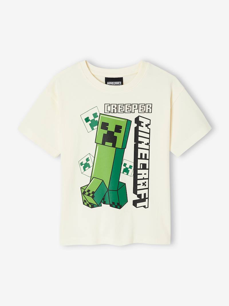 Minecraft® Creeper T-Shirt - ecru, Boys