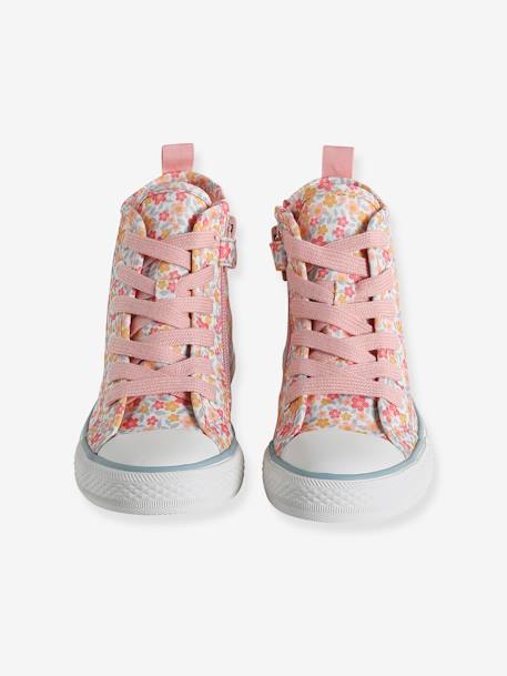 Girls high top trainers