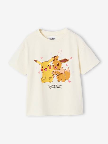 Pokemon® Pikachu & Eevee T-Shirt for Girls - ecru, Girls